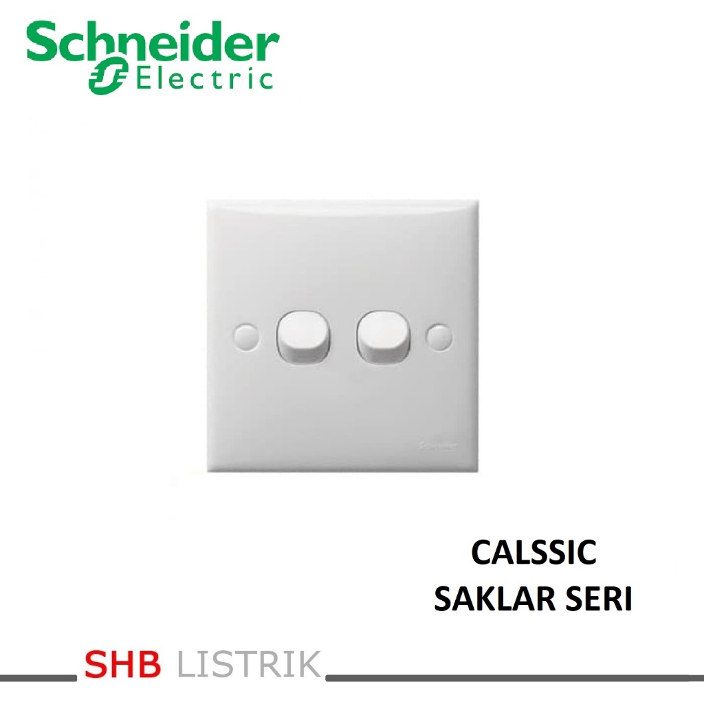 Jual SCHNEIDER SAKLAR SERI DOUBLE S-CLASSIC/ CLIPSAL E30 | Shopee Indonesia