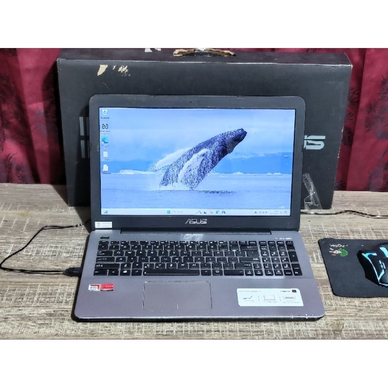 Jual JUAL LAPTOP ASUS X555Q, AMD A12, DUAL VGA, RAM 8GB, SSD 256GB ...
