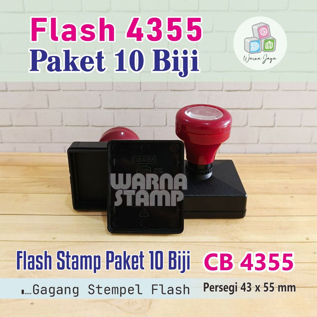 Jual Gagang Stempel Flash 4355 mm / PAKET 10 BIJI / Gagang Stamp Flash ...