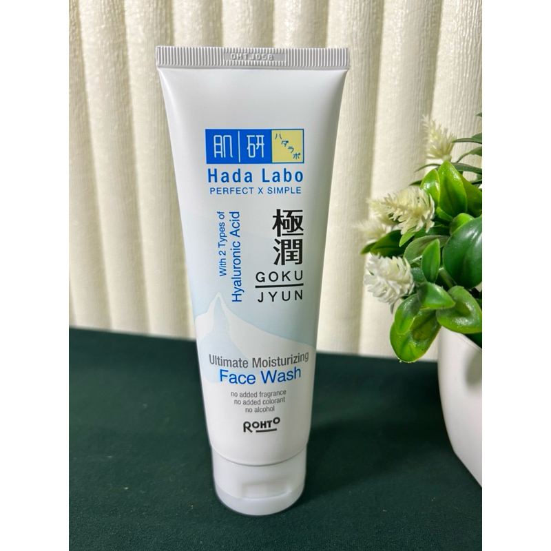 Jual Hada labo gokujyun moisturising face wash 100g | Shopee Indonesia