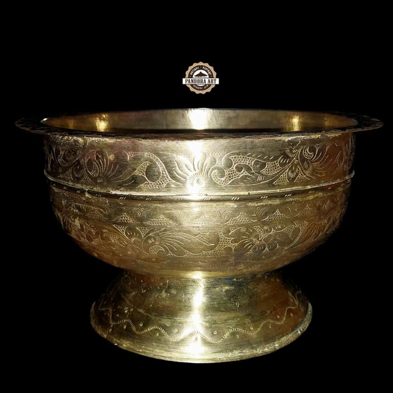 Jual Bokor kuningan ukir lawas ( B740 ) | Shopee Indonesia