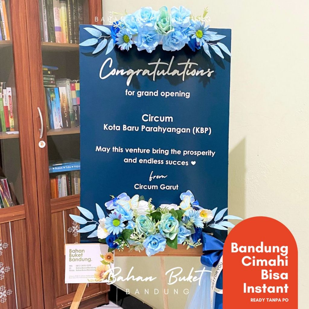 Jual Papan Bunga Ucapan Murah/ Papan Bunga Grand Opening Wedding Wisuda ...