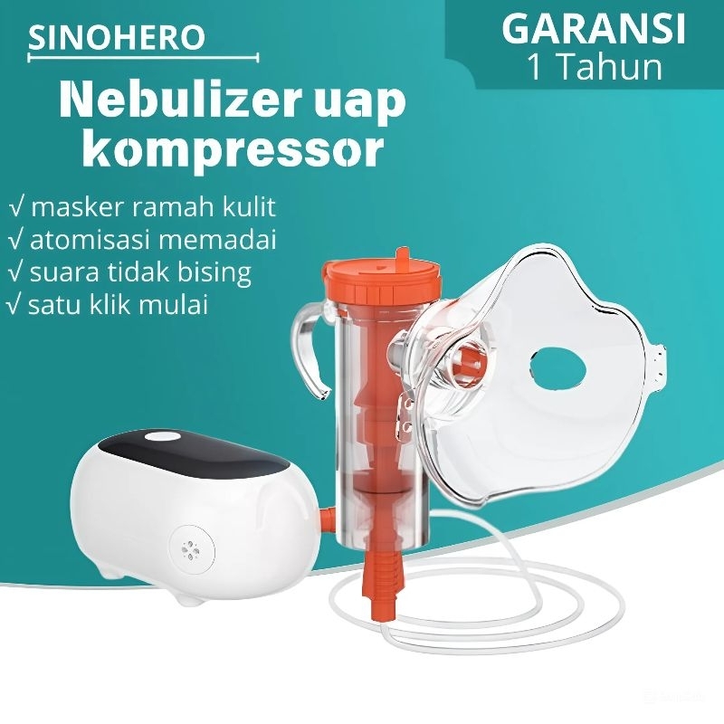 Jual Alat Terapi Pernapasan Medical Compressor Nebulizer Atomizer | Shopee Indonesia
