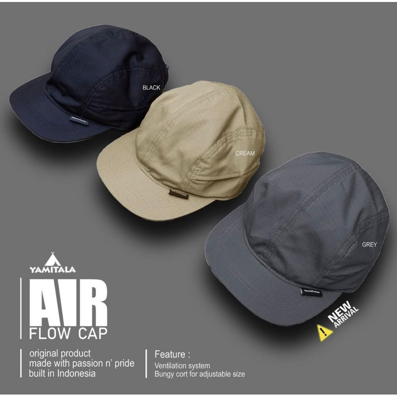 Jual Topi Trail Run Yamitala Air Flow Cap Dengan Sirkulasi Udara ...