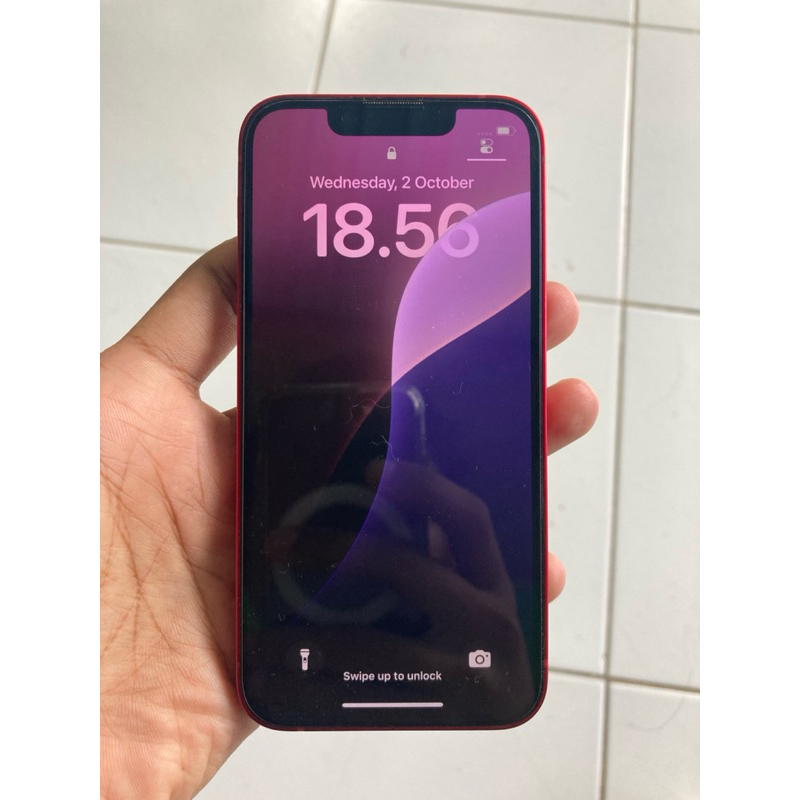 Jual IP 13 Mini 128gb Red ex Digimap | Shopee Indonesia