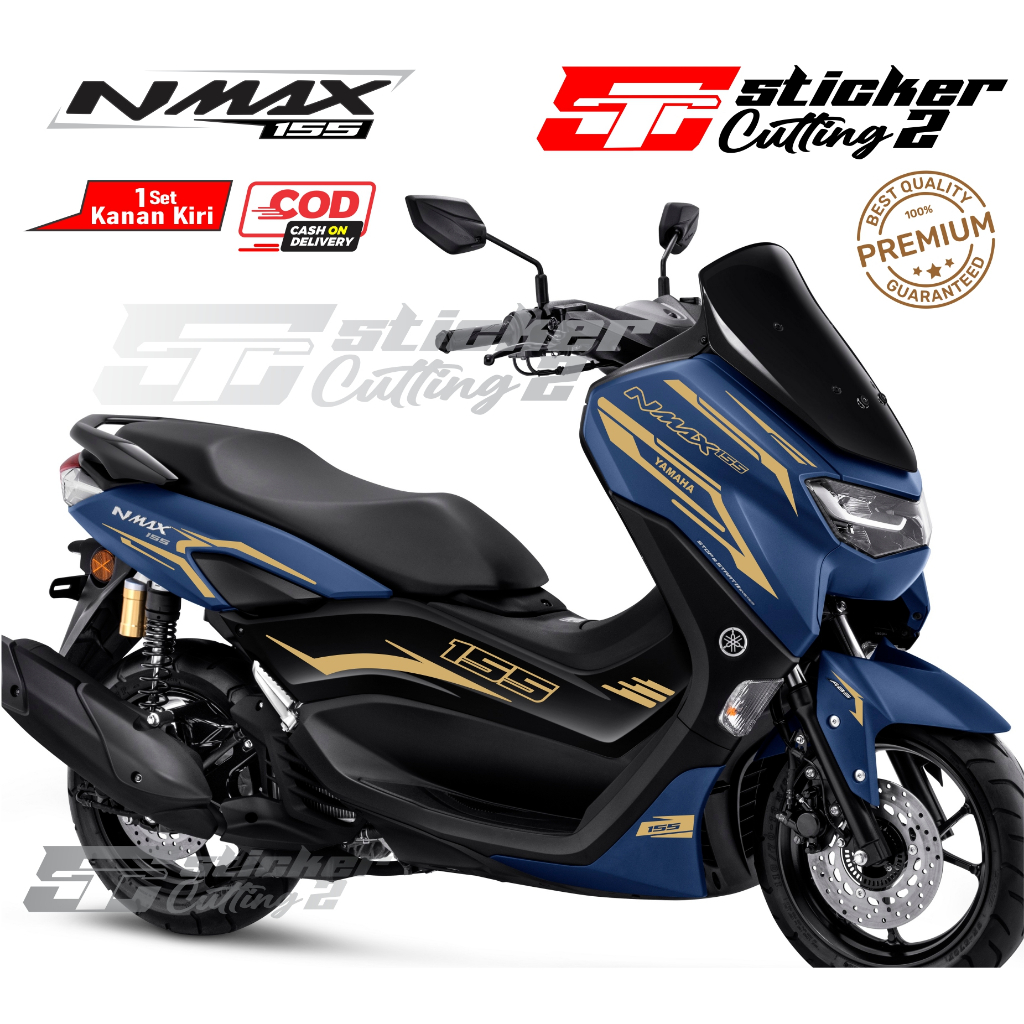 Jual COD striping nmax 155 striping nmax new Stiker cutting nmax 155cc ...