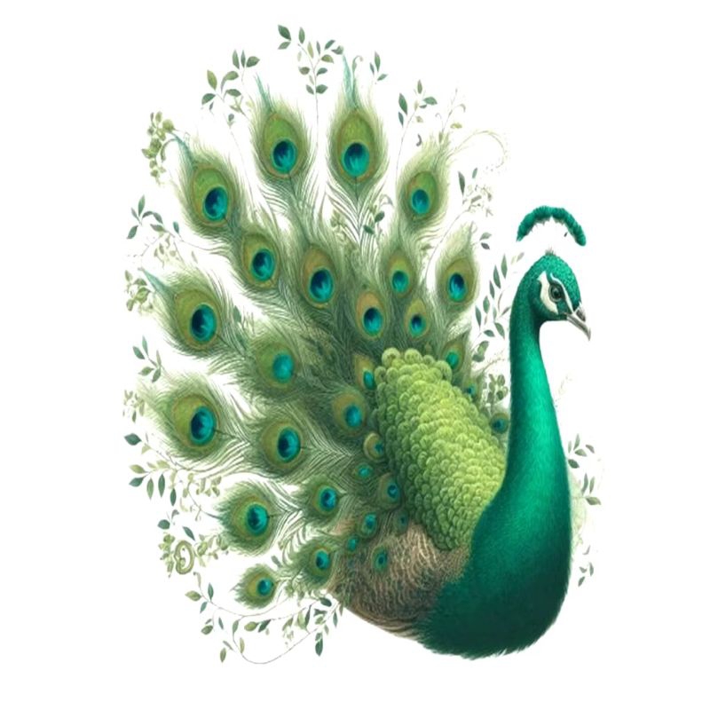 Jual BURUNG MERAK // TOPPER BURUNG MERAK // topper untuk buket | Shopee ...