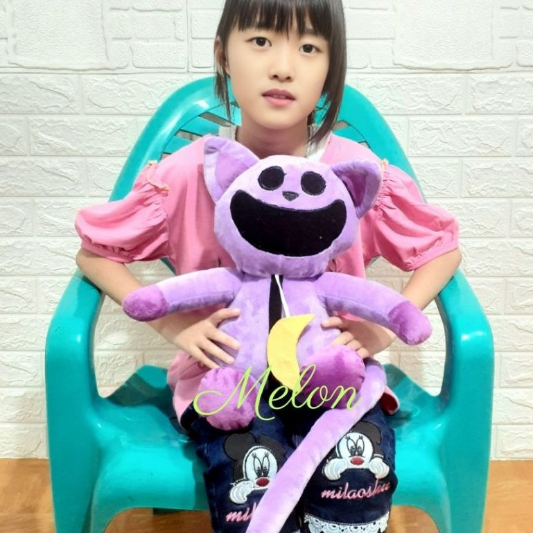 Jual Boneka Catnap Besar Poppy Playtime Smiling Critters Purple SNi ...