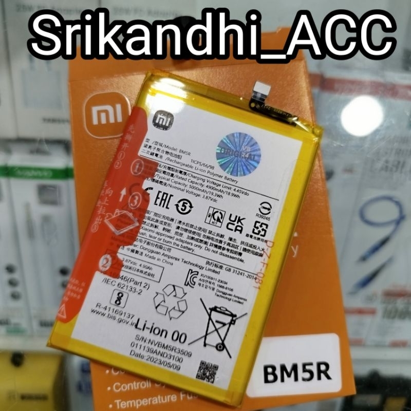 Jual Battery Batre Xiaomi Redmi 12 4G / Redmi 12 5G / Poco M6 Pro 5G ...