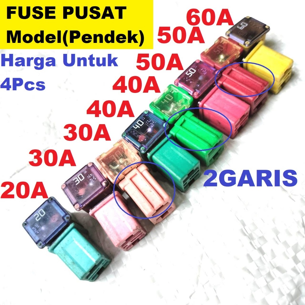 Jual Fuse sekring pusat original 30 amper pendek fulse skring AGYA AYLA ...