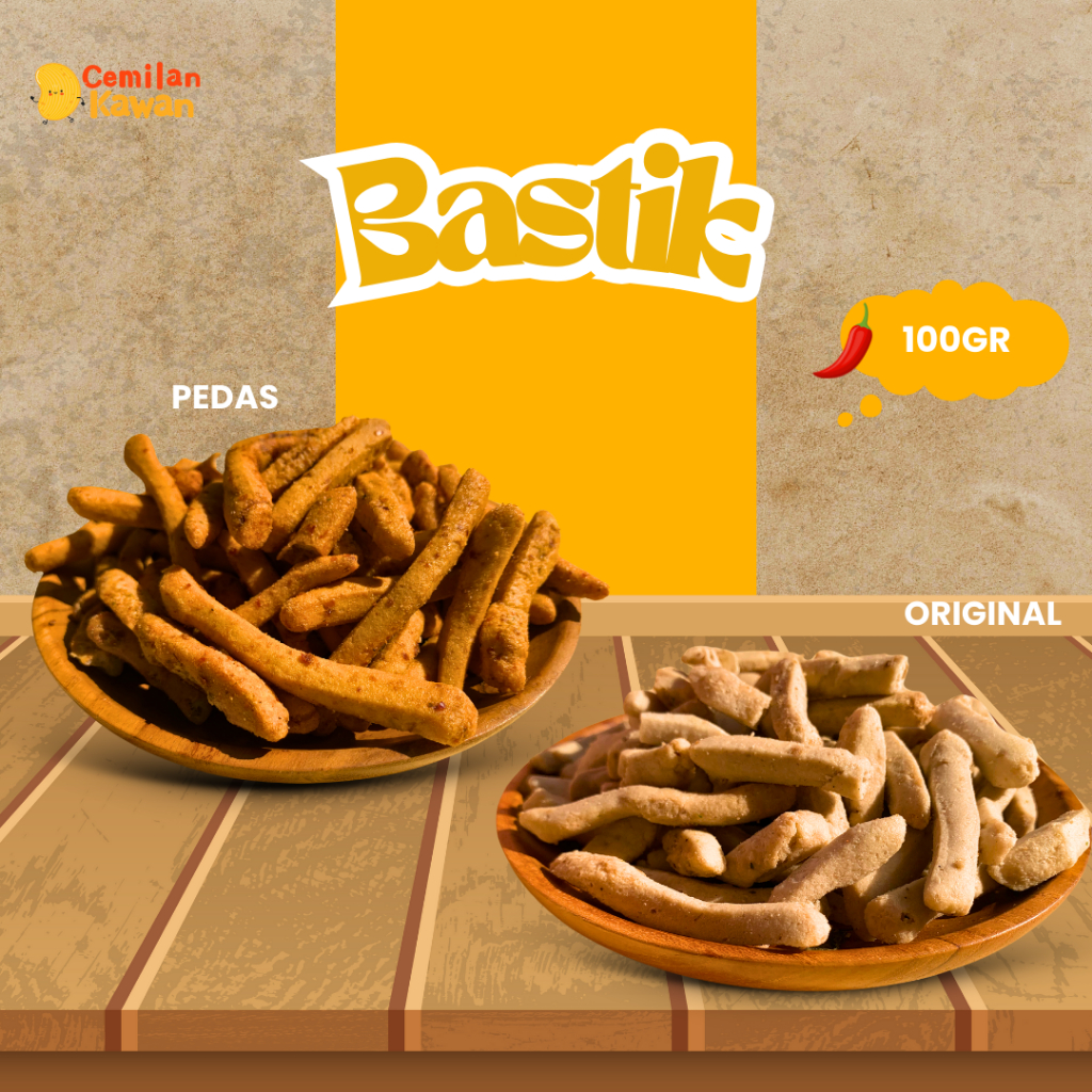 Jual Cemilan Kawan - Basreng Stik 100 gram Daun Jeruk Snack Kiloan ...