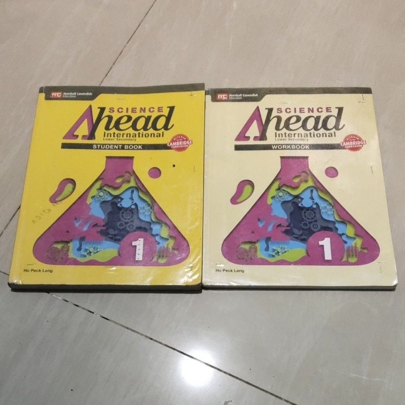 Jual 2 BUKU ORI BUKU SCIENCE AHEAD STUDENTS BOOK & WORKBOOK 1 PENERBIT MARSHALL CAVENDISH ...