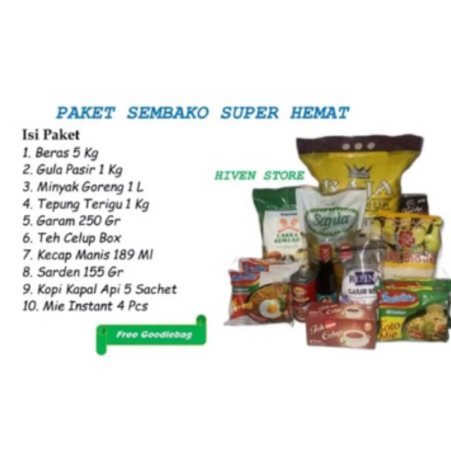Jual PAKET SEMBAKO FAVORIT | Shopee Indonesia
