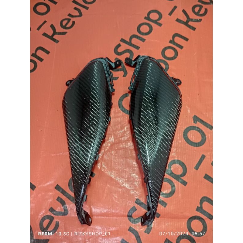 Jual cover side nmax new turbo,nmax neo carbon kevlar | Shopee Indonesia
