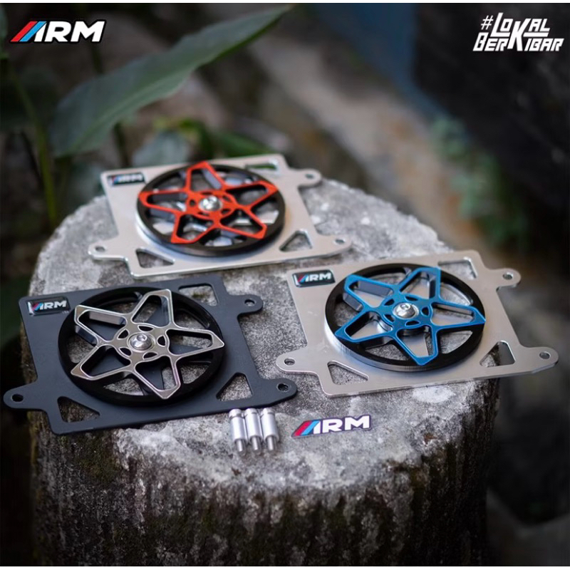 Jual COVER RADIATOR SPINER 3D ARM TYPE BINTANG | Shopee Indonesia