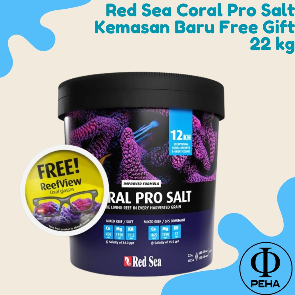 Jual Red Sea Coral Pro Salt 22 kg - ASW Redsea Garam Red Sea 22kg - SPS ...