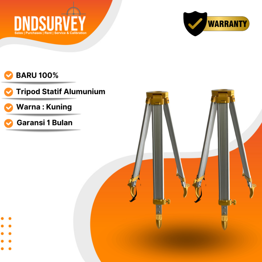 Jual Tripod Statif Alumunium untuk Total Station Gps Rtk Waterpass ...