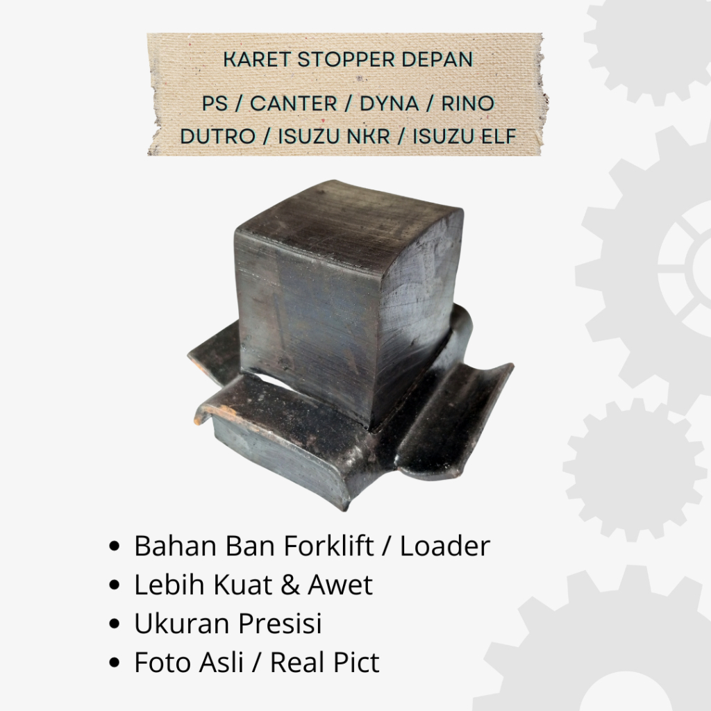 Jual Karet Stopper Karet Susu Depan PS, Canter, Isuzu Elf, NKR, Rino, Dyna, Dutro | Shopee Indonesia