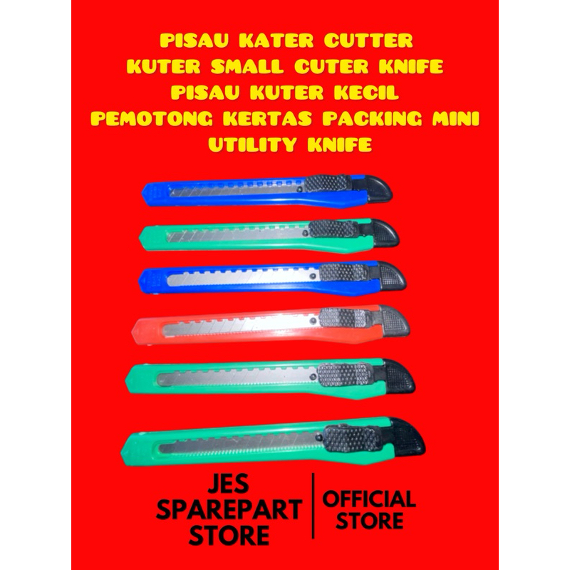 Jual PISAU KATER CUTTER KUTER SMALL CUTER KNIFE PISAU KUTER KECIL ...