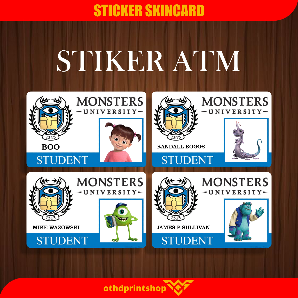 Jual Stiker Atm Skincard Stiker Emoney Etol Flazz Stiker kartu Stiker ...
