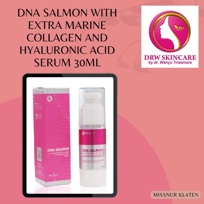 Jual DNA SALMON WITH EXTRA MARINE COLLAGEN AND HYALURONIC ACID SERUM ...