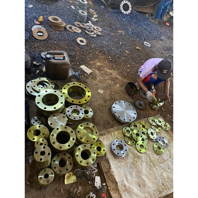 Jual BLIND FLANGE ANSI 150 2” inch BESI - FLANGE BUTA CARBON STEEL #150 ...