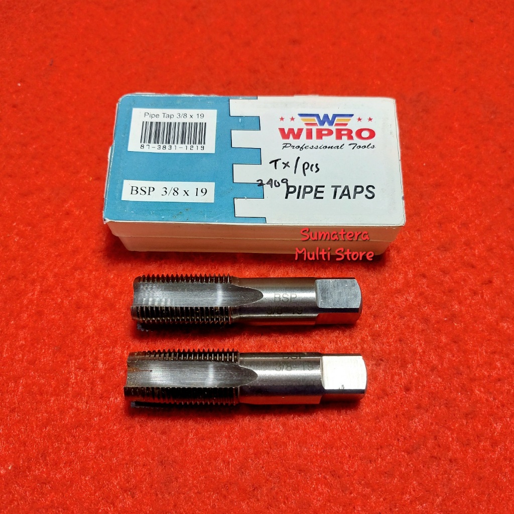 Jual Hand Taps 3/8 " BSP - Tap Derat Nepel Kompresor Ukuran Nepel Angin / Air - Pembuat Derat ...