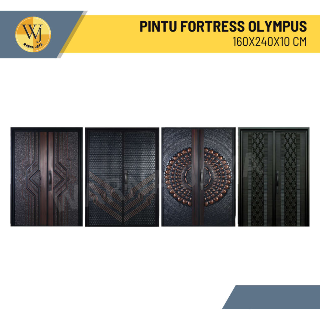 Jual Pintu Baja Fortress Type Olympus 160 |Nota| | Shopee Indonesia