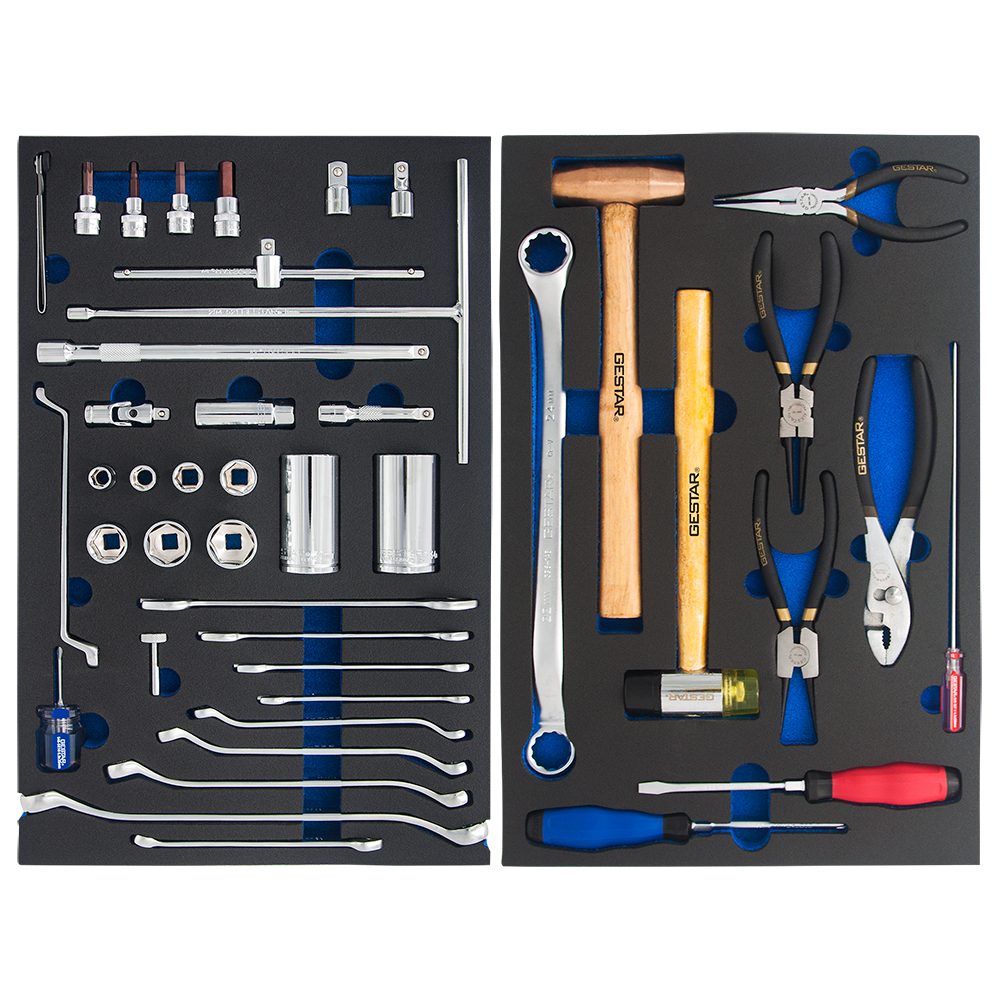 Jual GESTAR 50 pcs Toolset Mechanic Truster NEW 999-001 | Shopee Indonesia