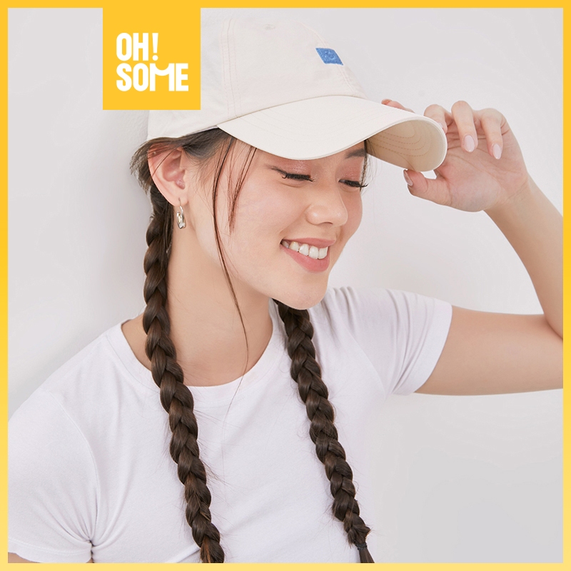 Jual OHSOME - Mostorhata Topi Bisbol Emoji Senyum Warna Hitam/Pink ...