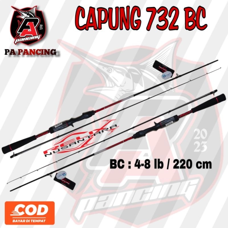 Jual Joran Relix Nusantara Capung 732 ul 4-8 lb / Gen 3 Penta Series ...