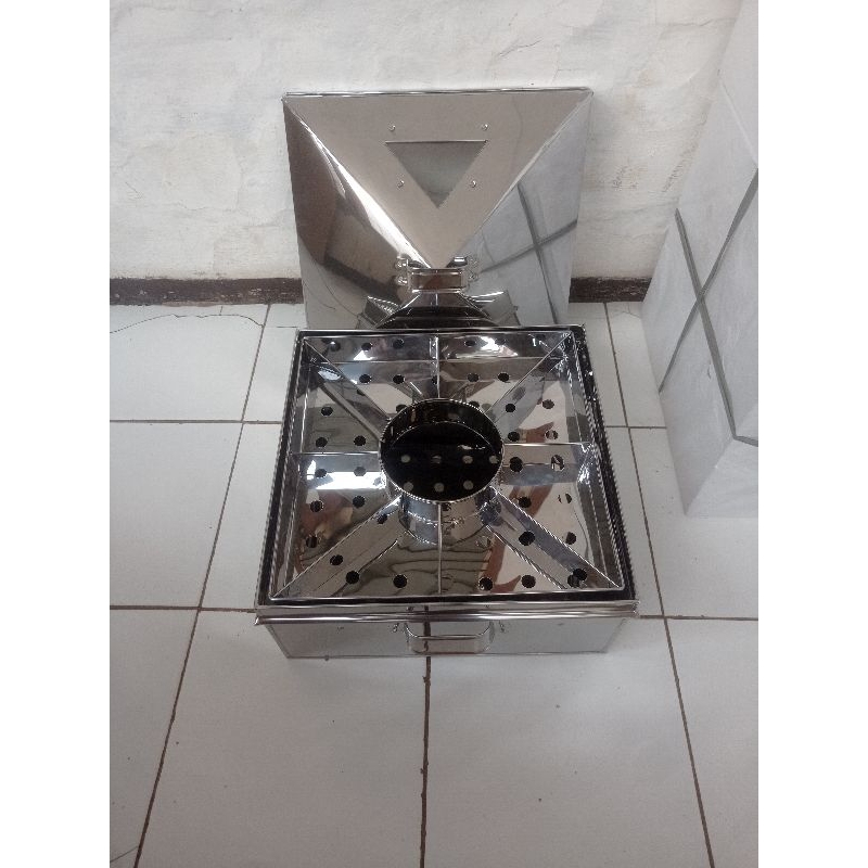 Jual kelakat.kukusan siomay tunggal satuan pull stenlist size 40x40 ...