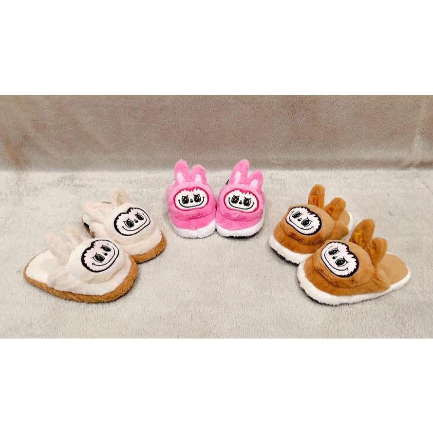 Jual Sandal Kamar Labubu, Sandal Boneka Labubu, Sandal Tidur Labubu ...