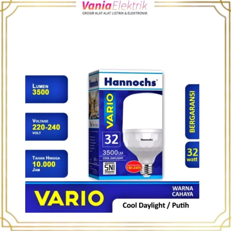 Jual Lampu Led Hannochs Vario 32 Watt Cahaya Putih | Shopee Indonesia