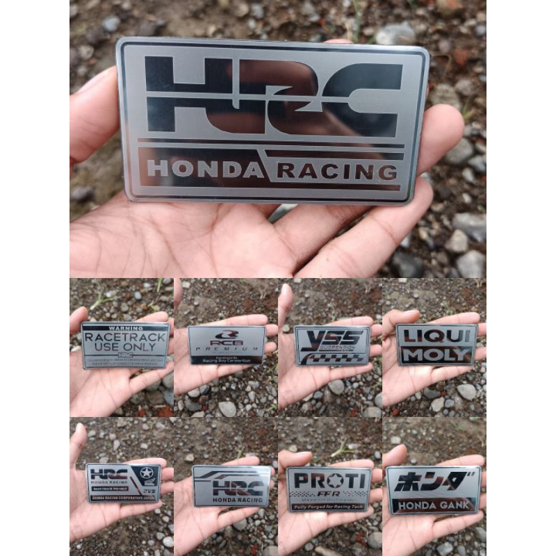 Jual EMBLEM HUGGER STAINLESS TEBAL PREMIUM | Shopee Indonesia