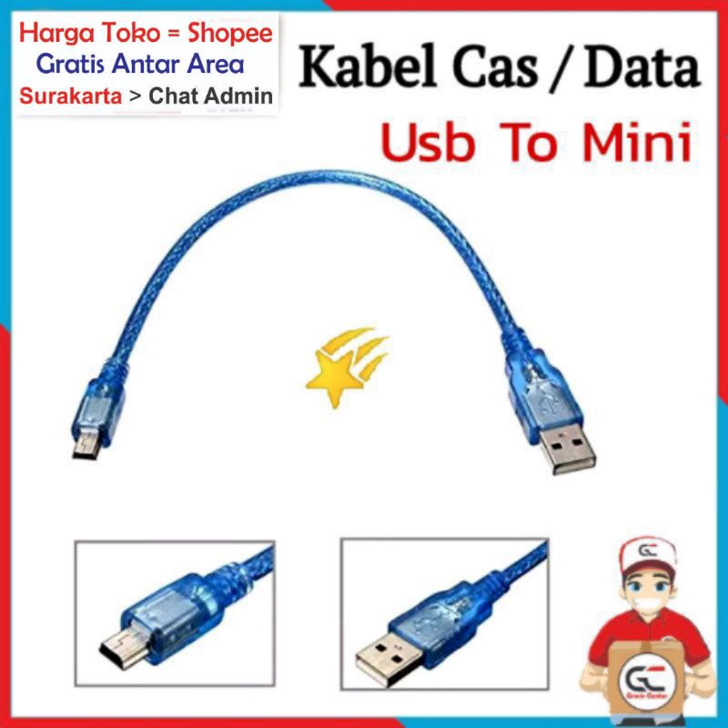 Jual UM1 | Kabel Data / Cas Usb To Mini | ZH | ZK | Shopee Indonesia