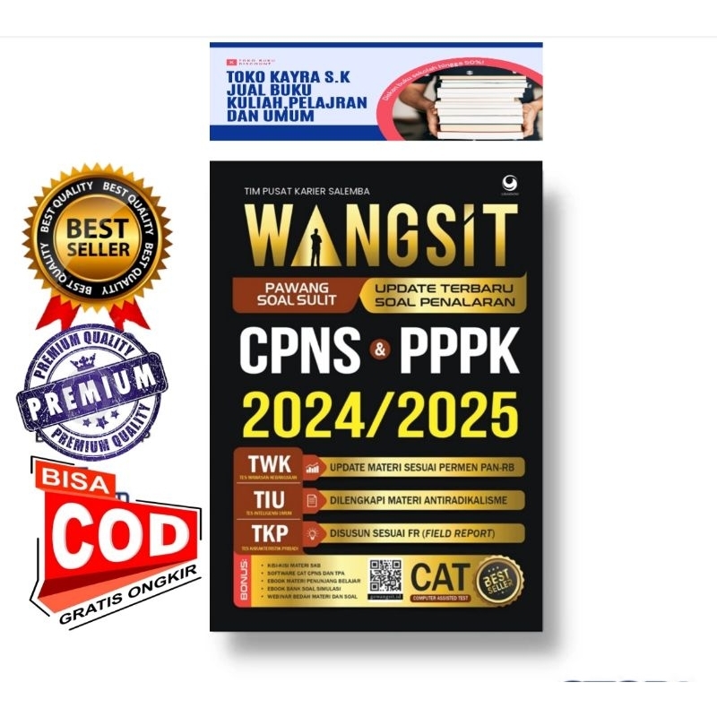 Jual Buku Wangsit ( Pawang Soal Sulit ) Cpns Dan PPPK 2024 / 2025 Terlaris | Shopee Indonesia