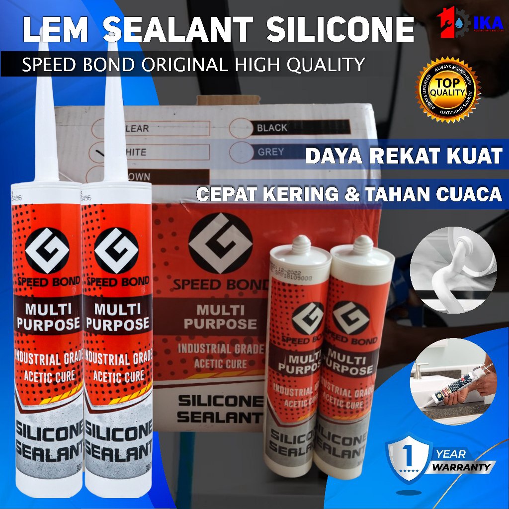 Jual Lem Botol Lem Sealant Botol Lem Silicone Glass Lem Kaca Silicone ...