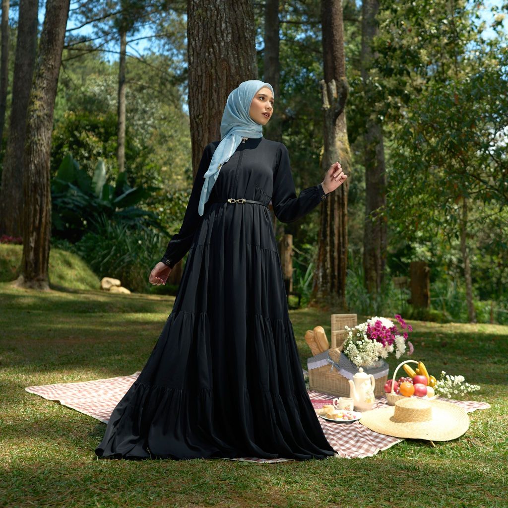 Jual ZB - Mahrin Dress - Dress Harian Muslimah | Shopee Indonesia