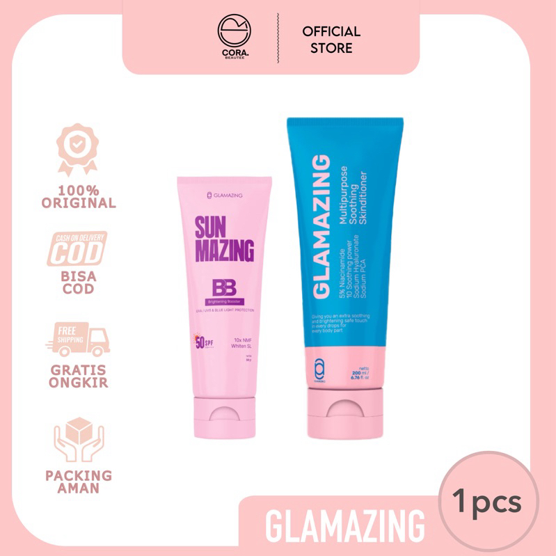 Jual ️CORA ️ Glamazing - Sunmazing Brightening Booster - Multipurpose ...