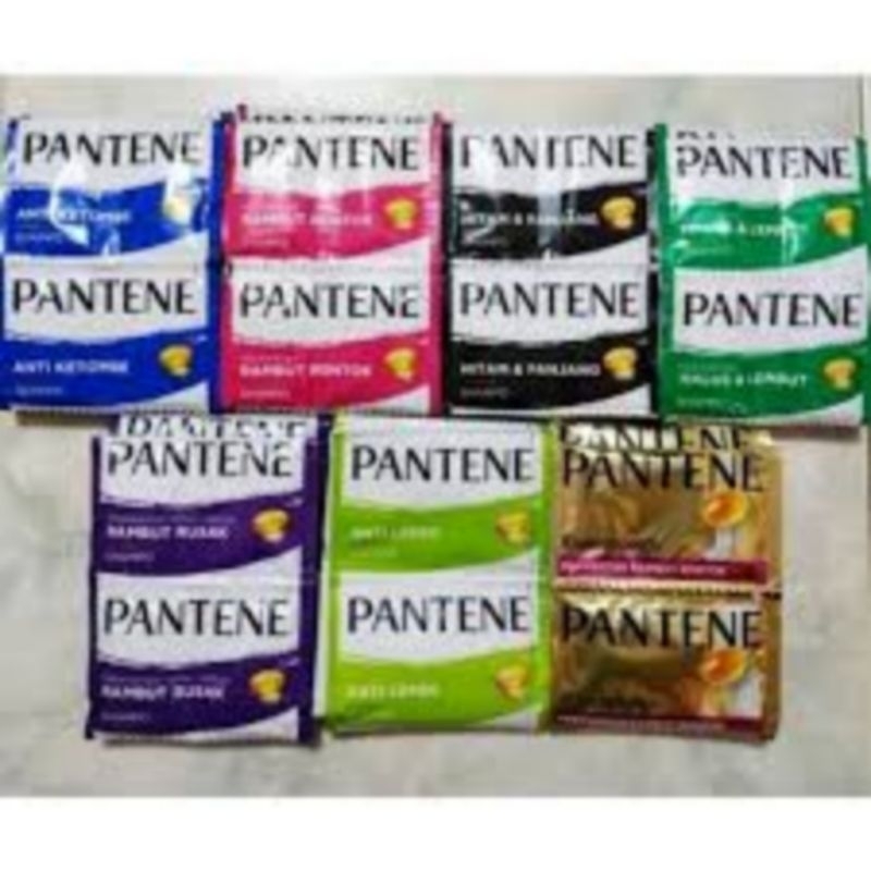 Jual SHAMPOO PANTENE SASET 12 RENCENG X 5ML ANTI KETOMBE, ANTI KUSAM ...