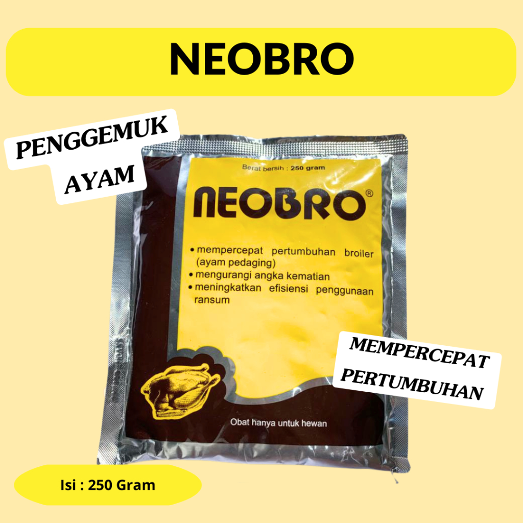 Jual Neobro 5 Gram Multivitamin Penambah Nafsu Makan Pertumbuhan ...