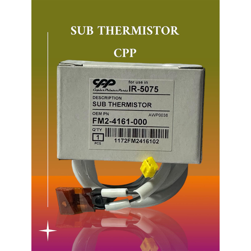Jual SUB THERMISTOR MESIN FOTOCOPY IR 5570/6570/5075 FM2 - 4161 - 000 ...