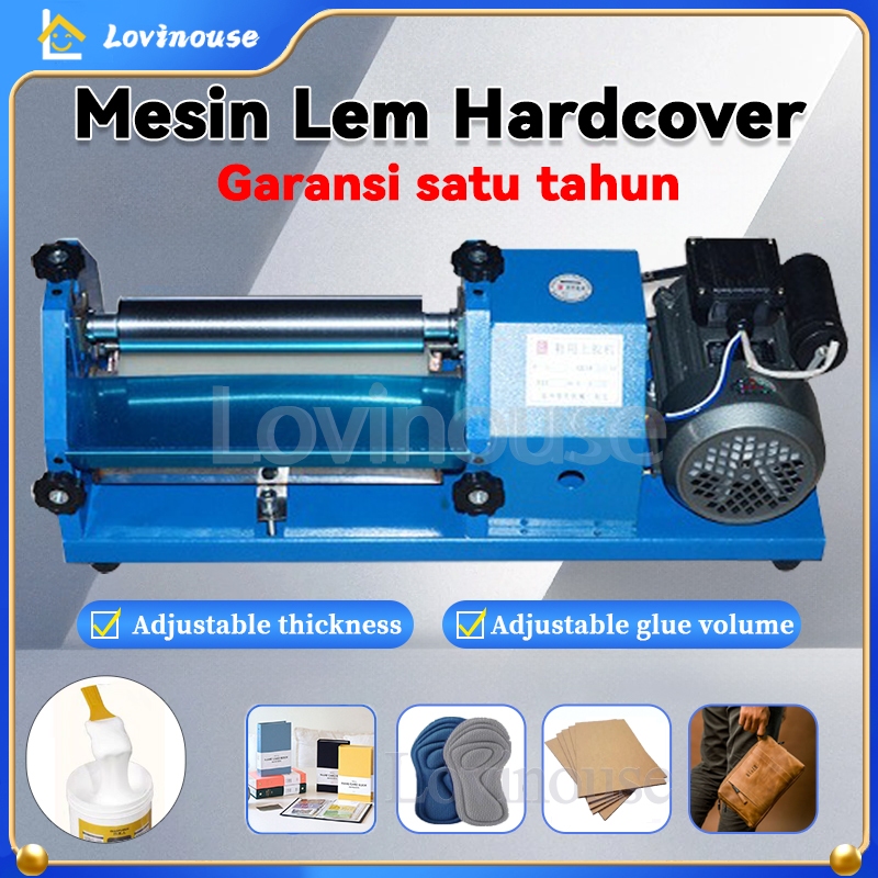 Jual Mesin Lem Hardcover 27CM/40CM alat gluing otomatis Glue Applicator ...