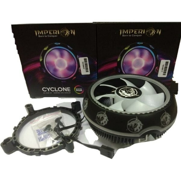Jual Imperion Fan Gaming CPU Cooler Cyclone RGB CC-G30-01 AMD + Intel ...
