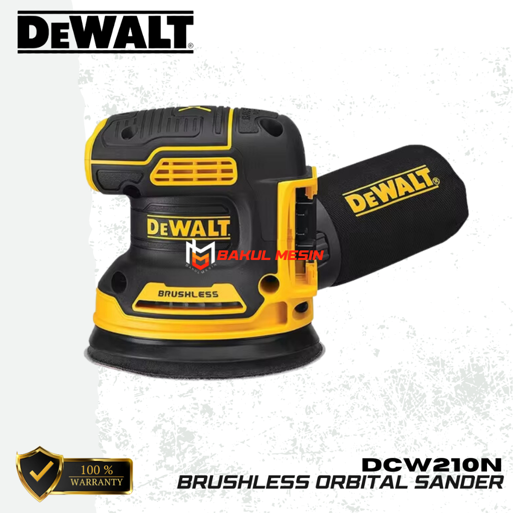 Jual Dewalt DCW210N Orbital Sander Mesin Amplas Baterai Dewalt DCW210 ...