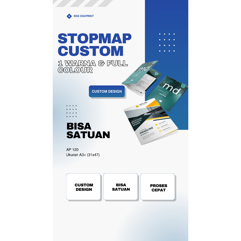 Jual MAP FOLDER CUSTOM / MAP FOLDER KANTOR / MAP FOLDER FULL COLOUR ...