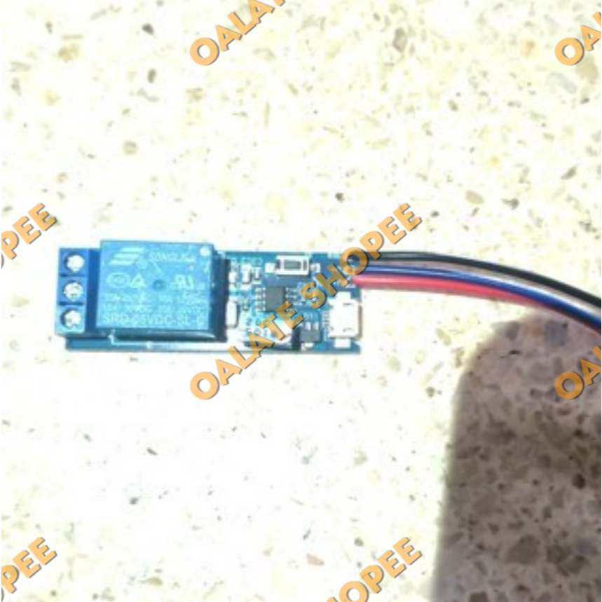Jual Sudah Solder Relay Micro Usb Tdr Relay Ne555 Trigger Switch 5V-30V ...
