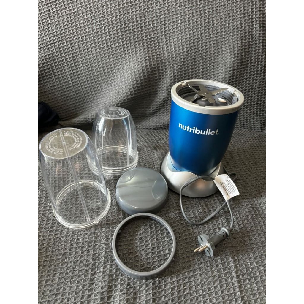 Jual NutriBullet 600watts Nutri Bullet Blender Original - Blue (SECOND ...