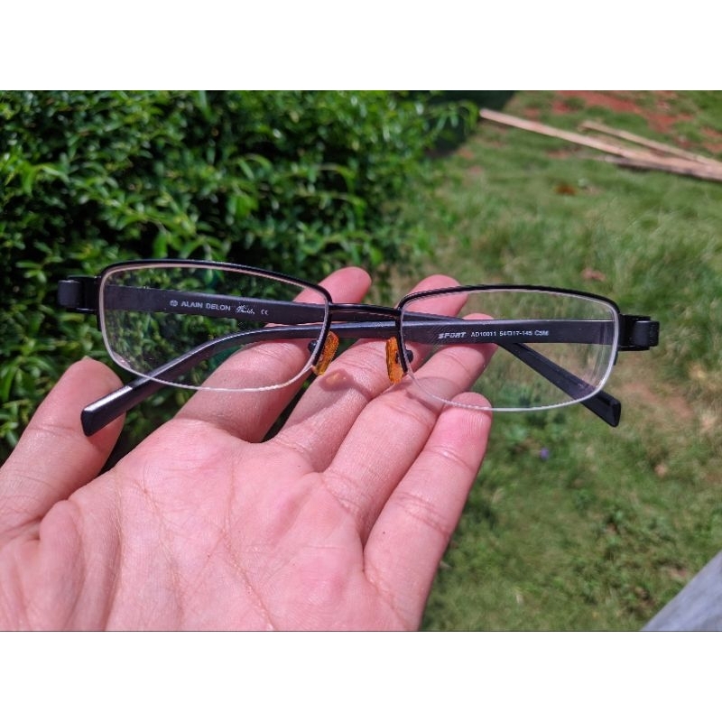 Jual frame kacamata ALAIN DELON SPORT SECOND ORIGINAL | Shopee Indonesia